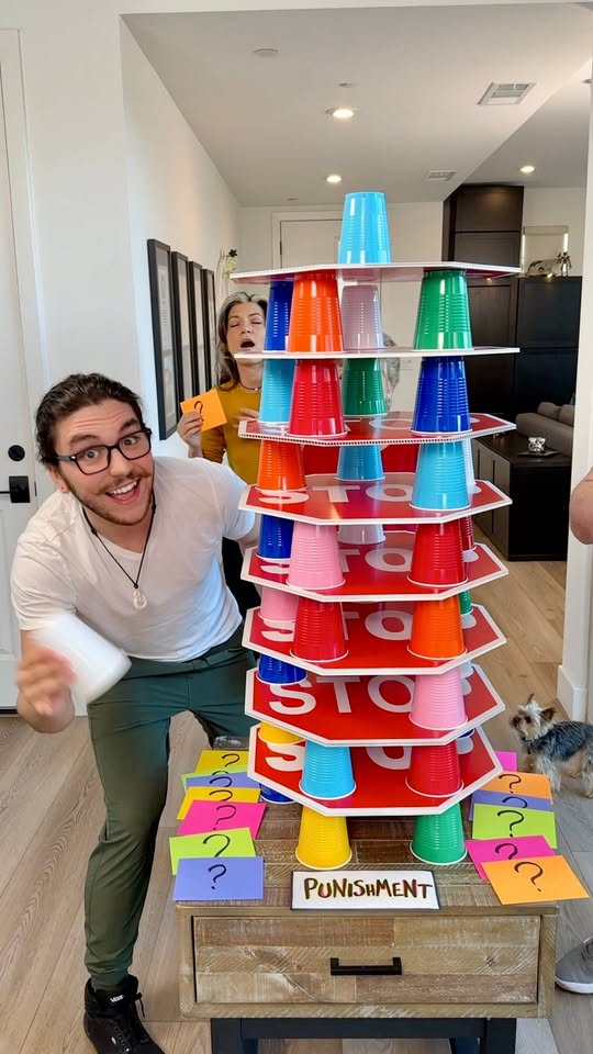 We made a new party cups game