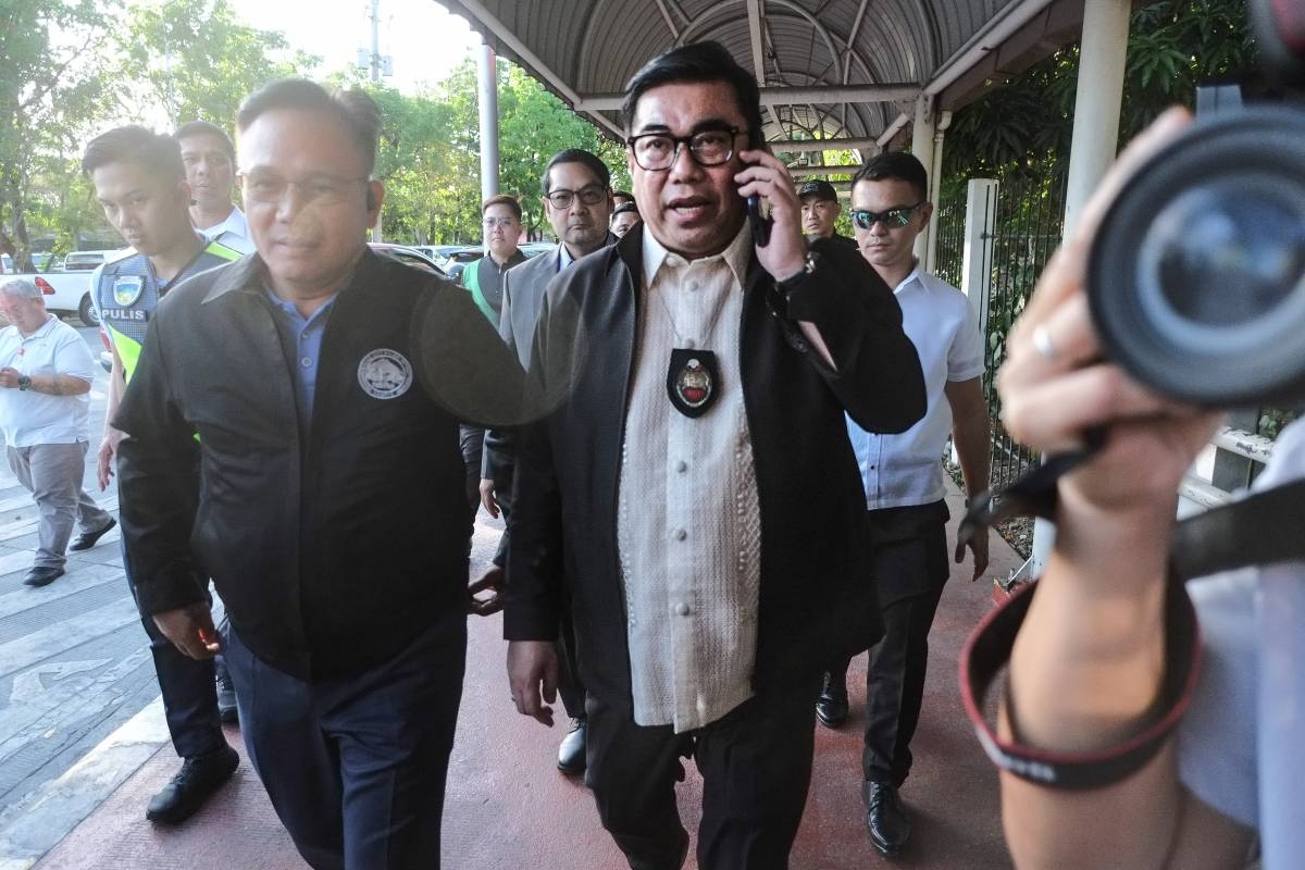 NBI chief: Drilling near Senate-GSIS building to secure premises