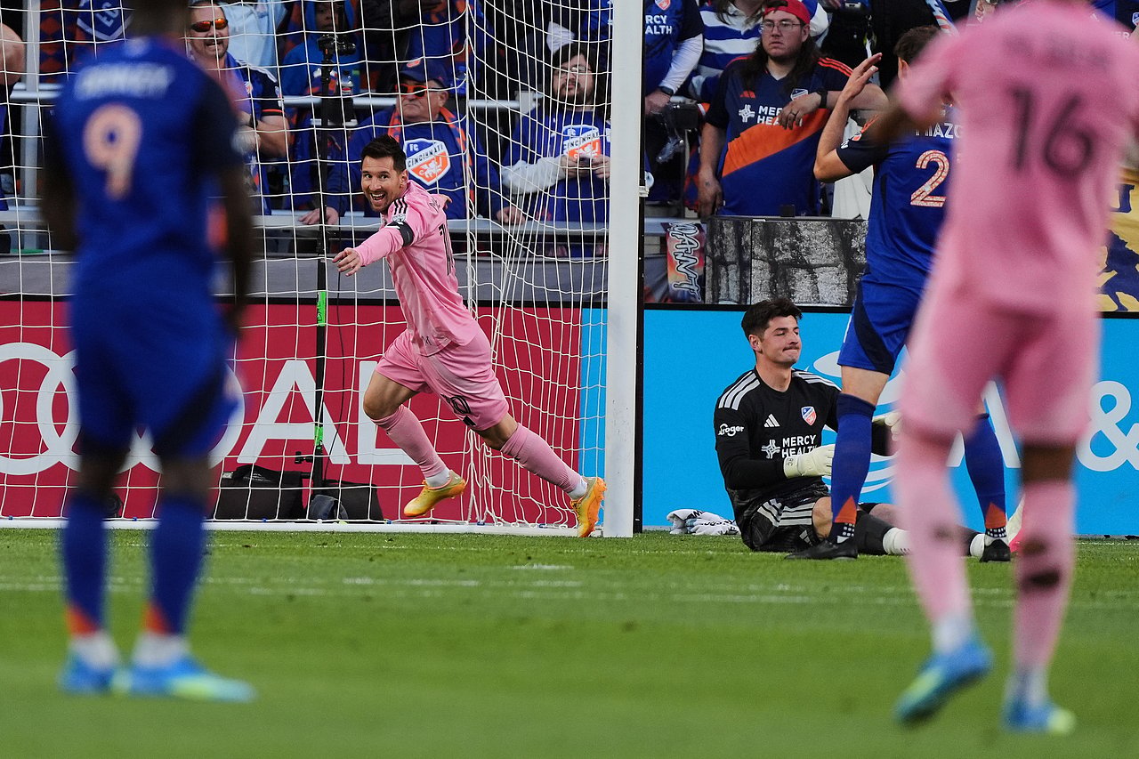 In-form Messi hits brace as Miami win 5-3 at Cincinnati in MLS