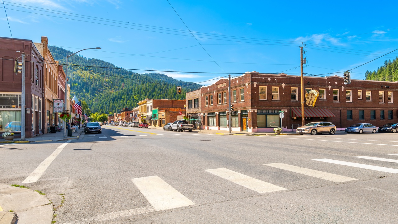Wallace, Idaho has 800 people, a silver mine you can walk into, and a ...