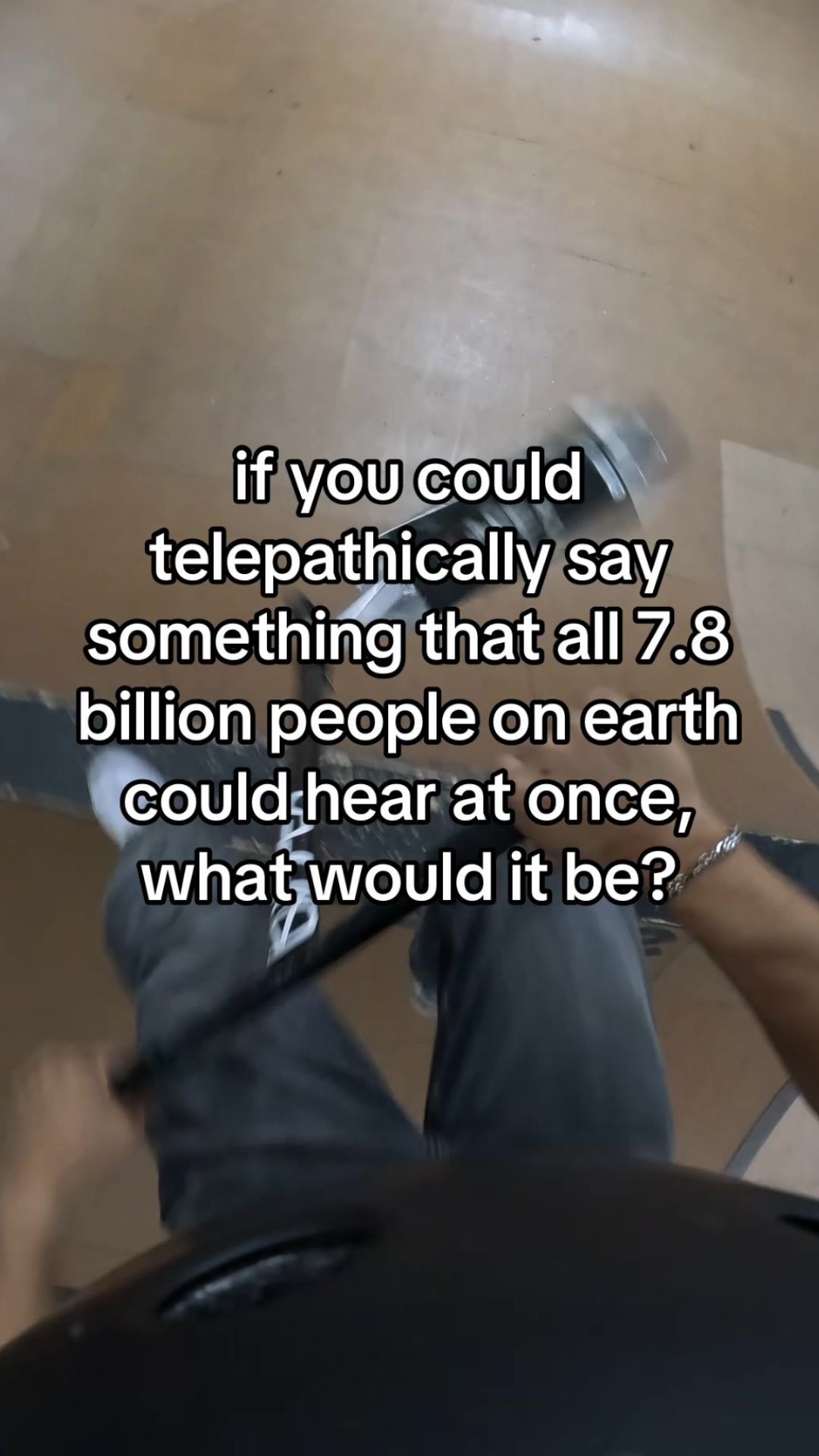 Clean scooter tricks while asking the internet deep questions