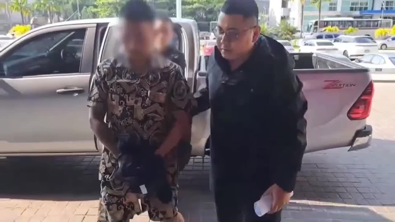 Suspected call centre scammer posing as police officer arrested by real ...