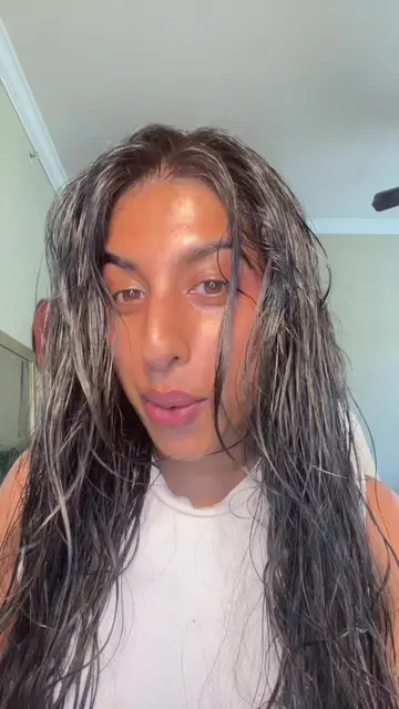 My heatless twist routine for soft shiny curls