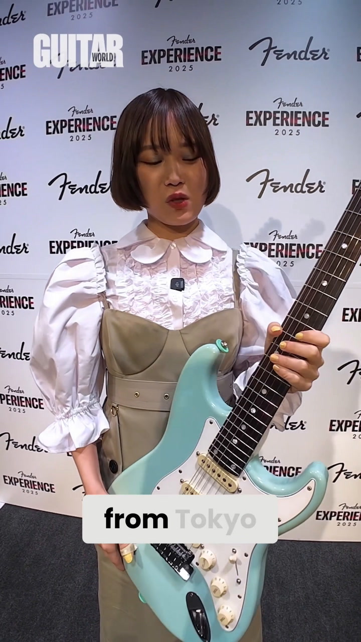 A 24-fret Strat? Meet Rei's Fender Japan Signature R246