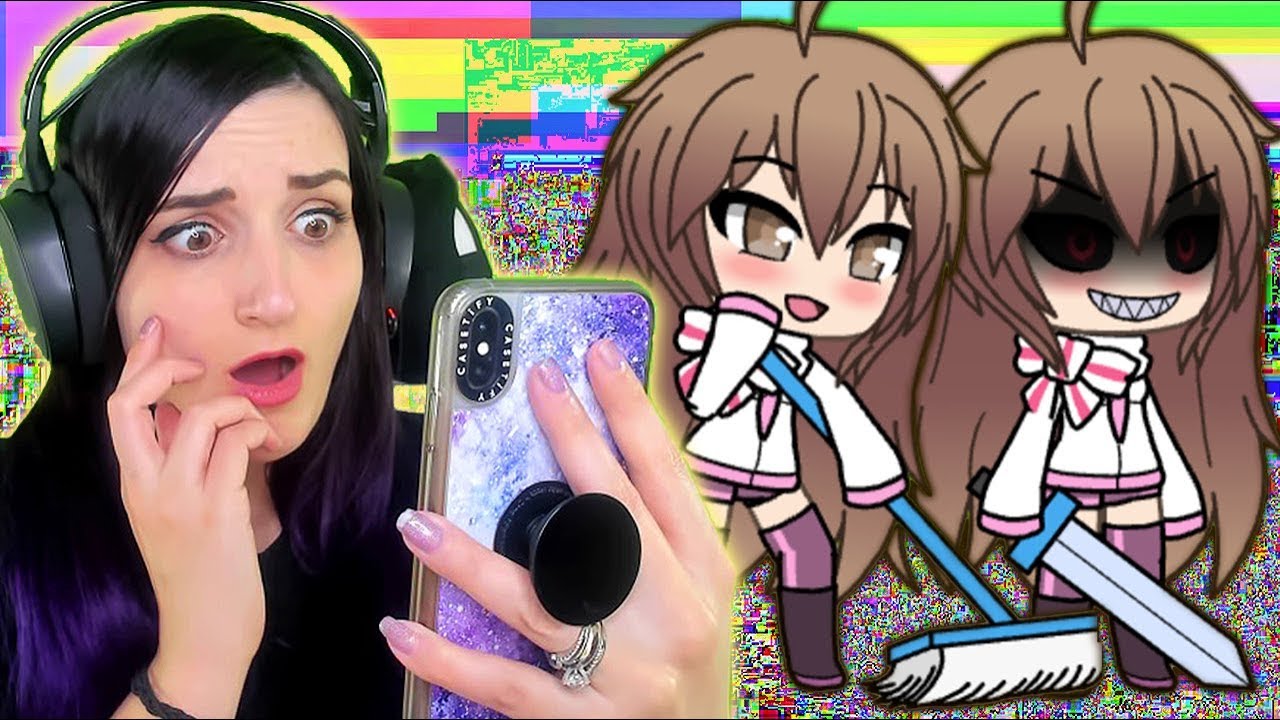 I faced the creepy glitch in Gacha Life 🤯