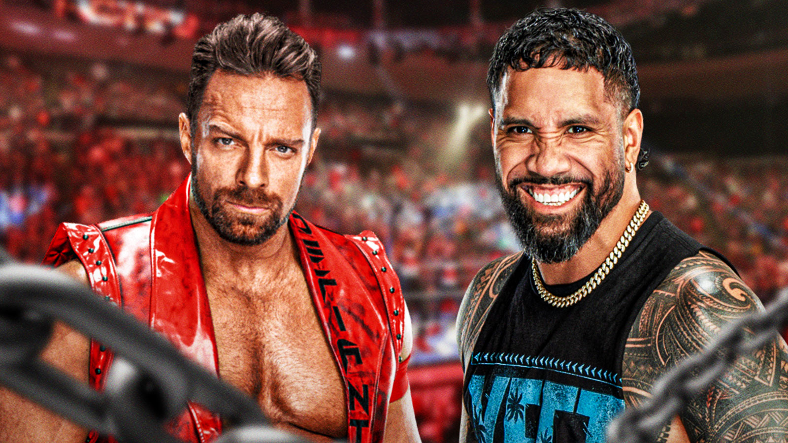 WWE’s LA Knight returns from hiatus and immediately makes Jey Uso break ...