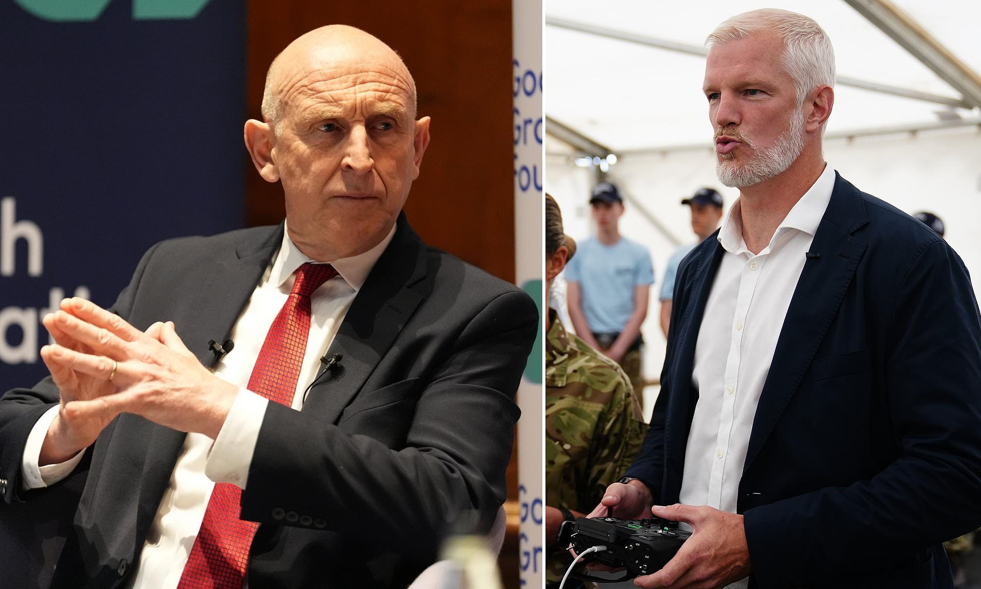Defence secretary 'mocks armed forces minister' over spending £36k of ...