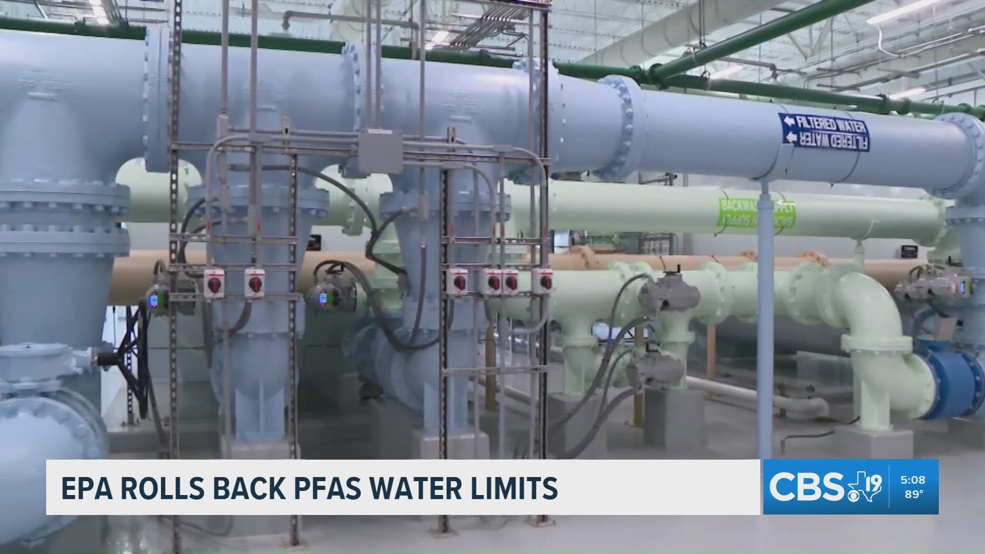 Trump administration eases PFAS drinking water limits