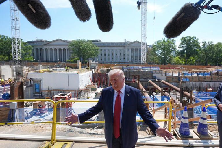 Trump claims ballroom will have 'drone and missile-proofing with great ...
