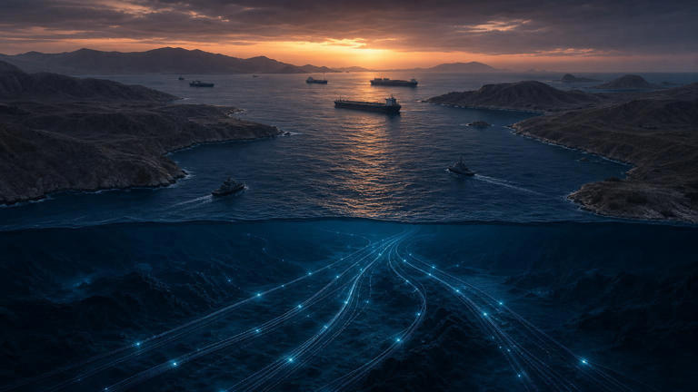 Iran threatens Hormuz internet cables with permit and toll plan