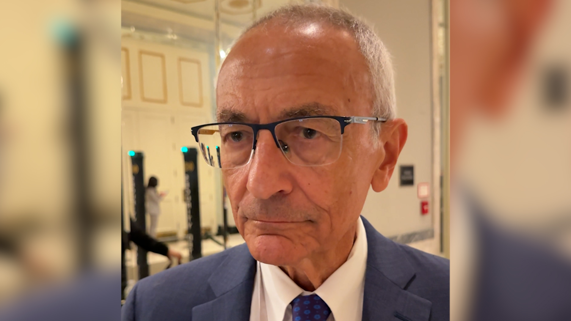 John Podesta calls Trump’s DOJ fund ‘corruption’ and ‘outrageous’