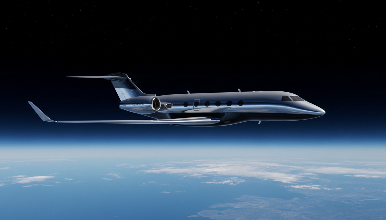 The Earth’s hidden curve: What private jet pilots see at 51,000 feet