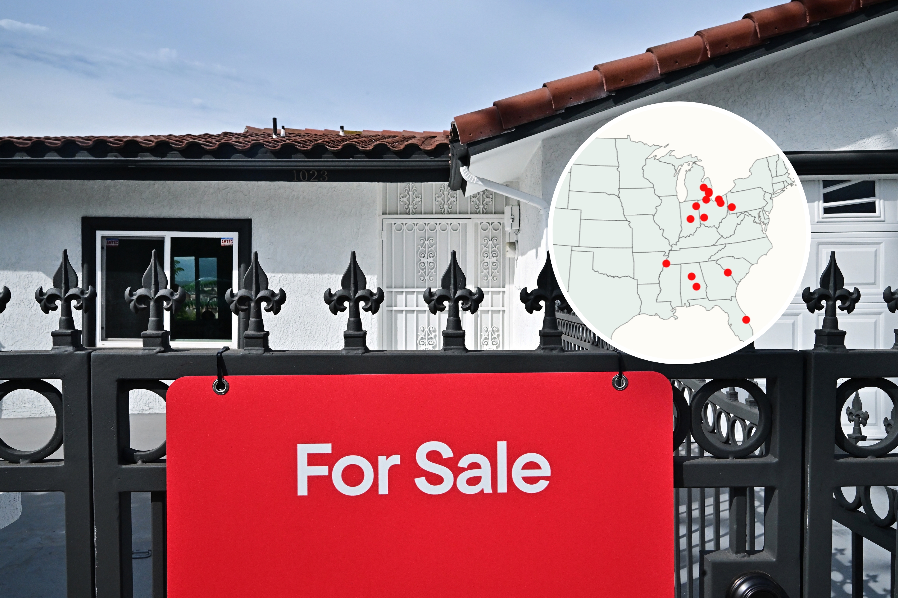 Map shows most affordable cities to buy a home