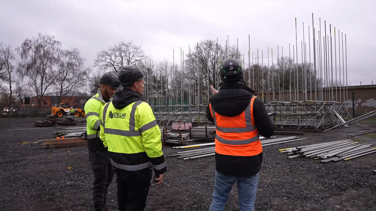 We're Trying To Build The Best Scaffolding Yard In UK!