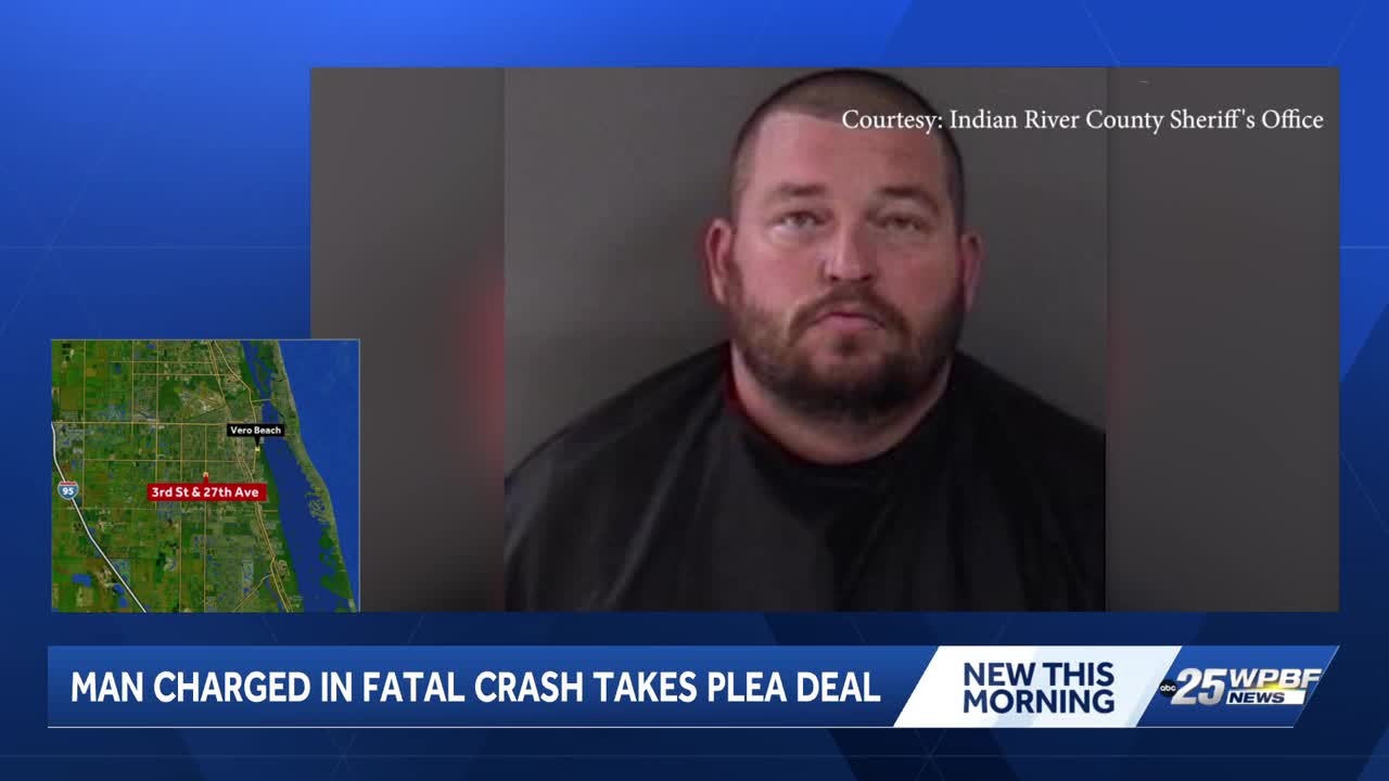 Iowa man pleads no contest in fatal DUI crash in Vero Beach