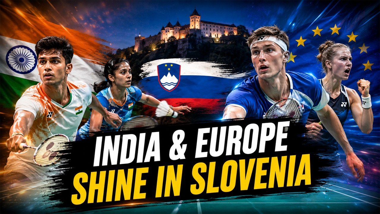 Indian and European stars dominate Slovenia Open 2026