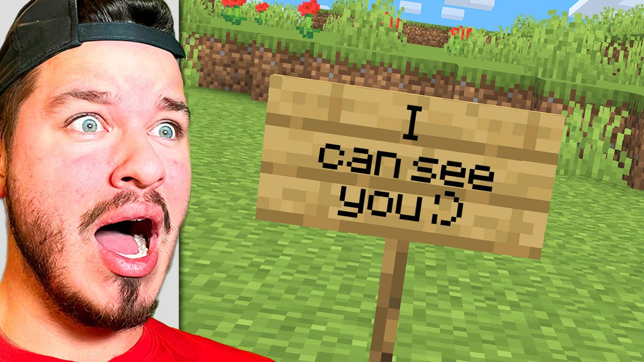 I Scared My Friend When He's Alone in Minecraft