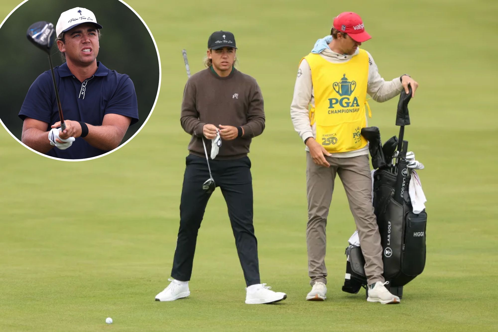 Garrick Higgo, caddie split after PGA Championship late-arrival disaster