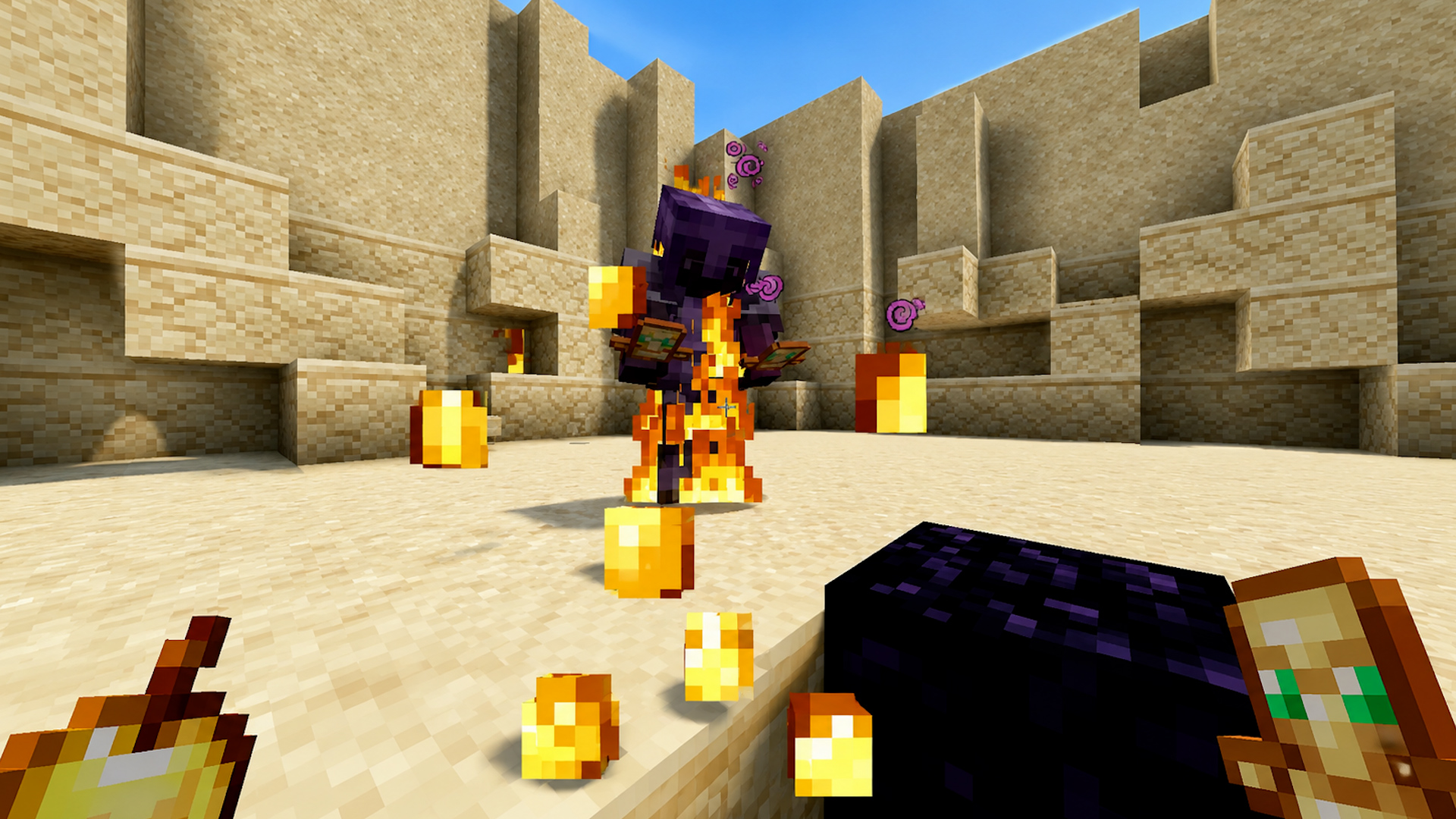 Professional training for competitive Minecraft crystal PvP
