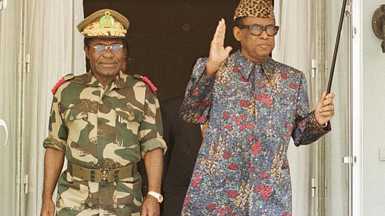 Mobutu-era abacost suit makes stylish comeback in DR Congo