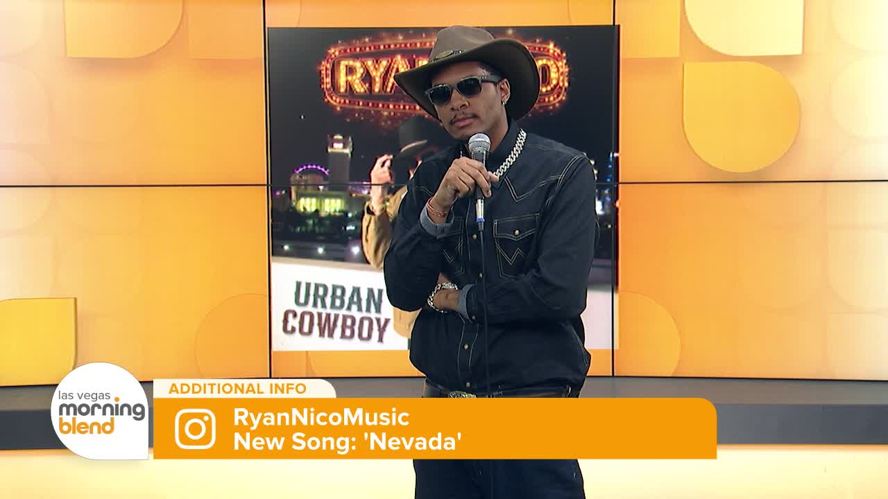 Las Vegas artist Ryan Nico performs “Nevada” live on the show