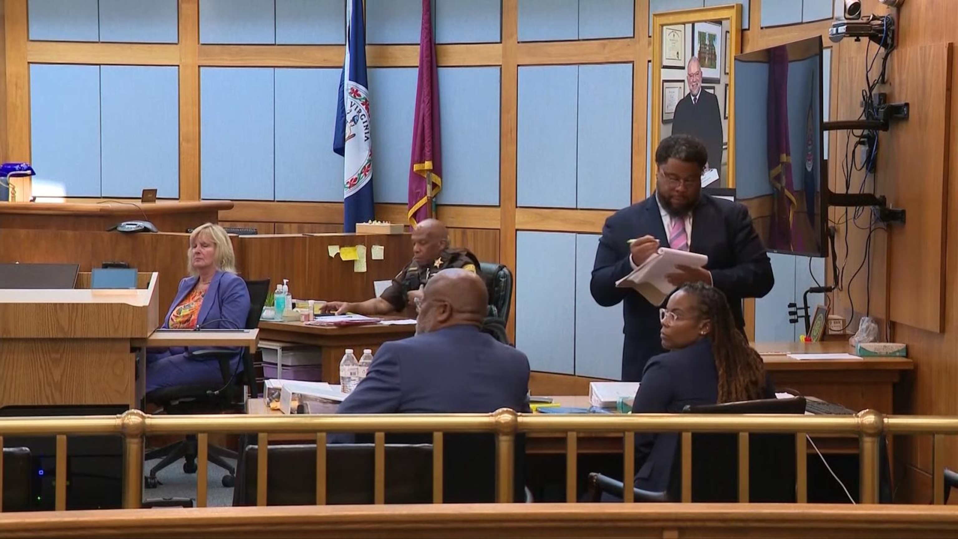 Former assistant principal on trial after teacher shooting