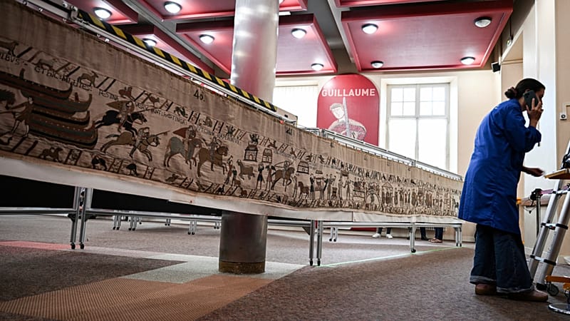 Bayeux Tapestry to be displayed flat along its full length in London ...