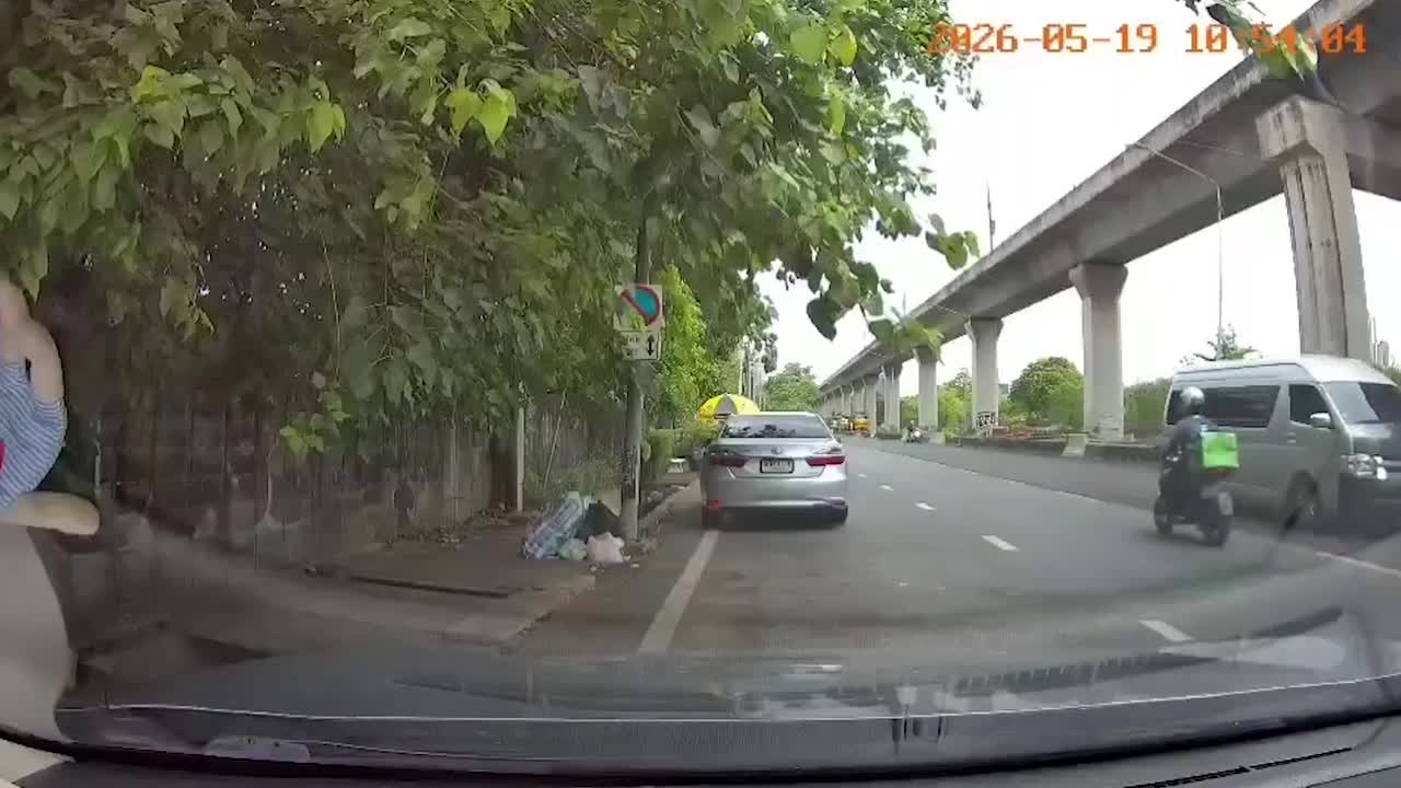 Motorcycle rider injured while trying to cross tracks in front of ...