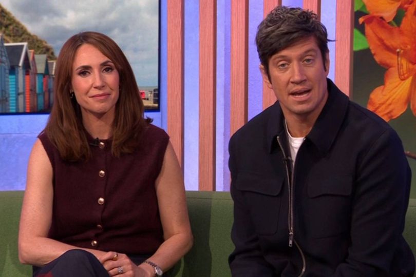 The One Show fans confused as Vernon Kay and Alex Jones fail to share ...