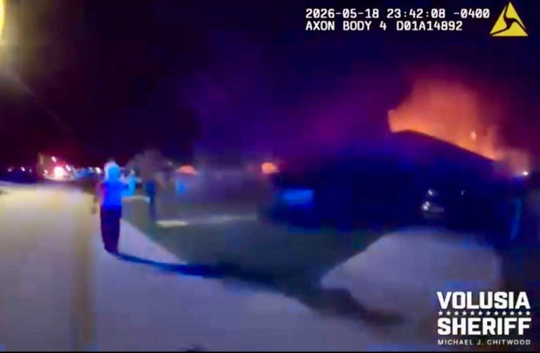 Deputy, firefighters save elderly Ormond couple from fire, cops say