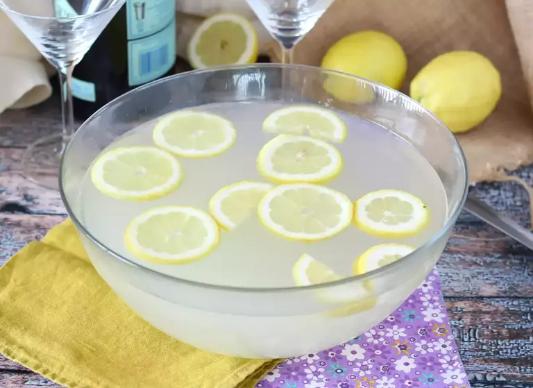 Gin fizz om te delen met al je gasten tijdens het aperitief