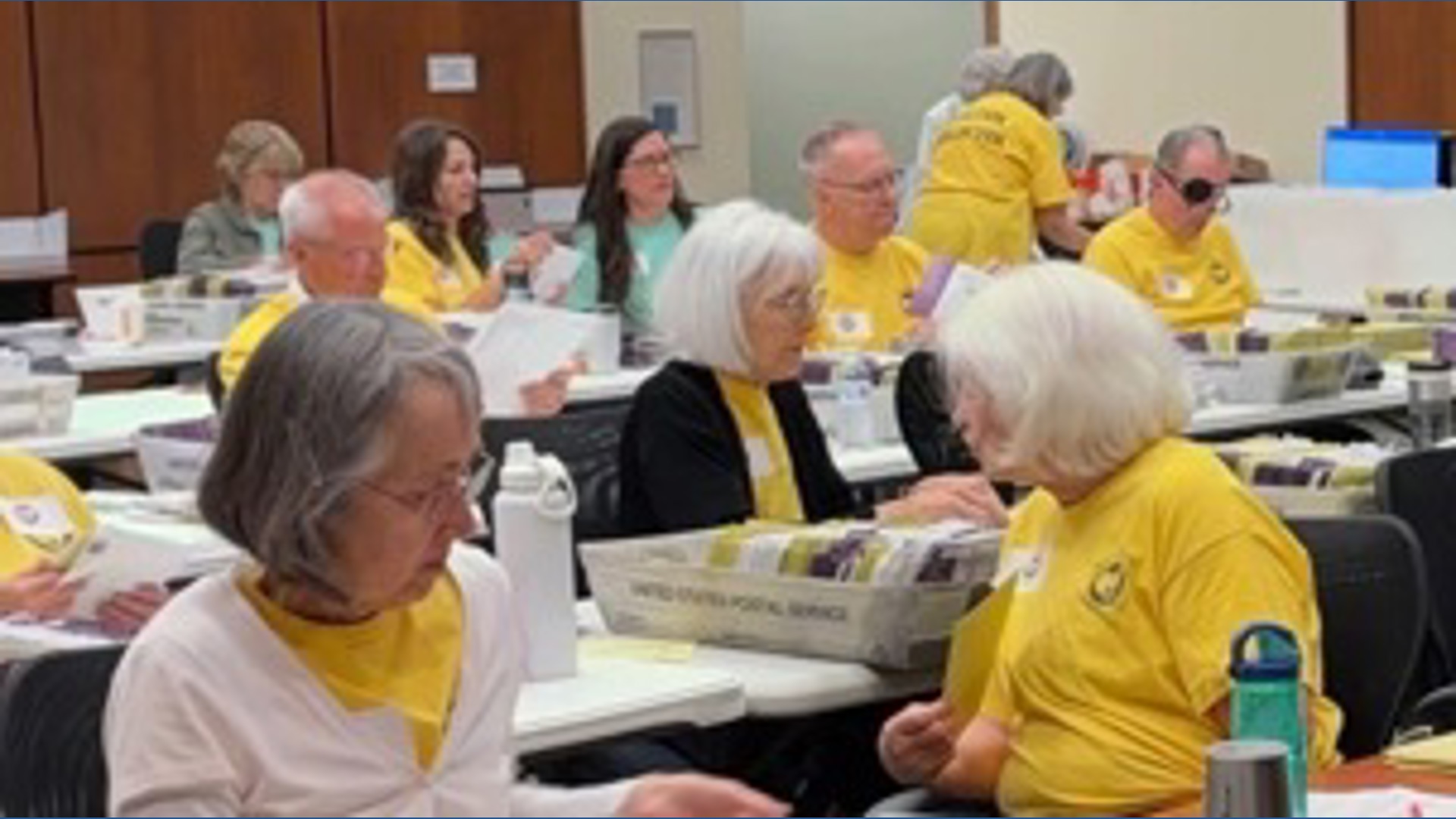 Pre-canvassing at the Lancaster County Government Center