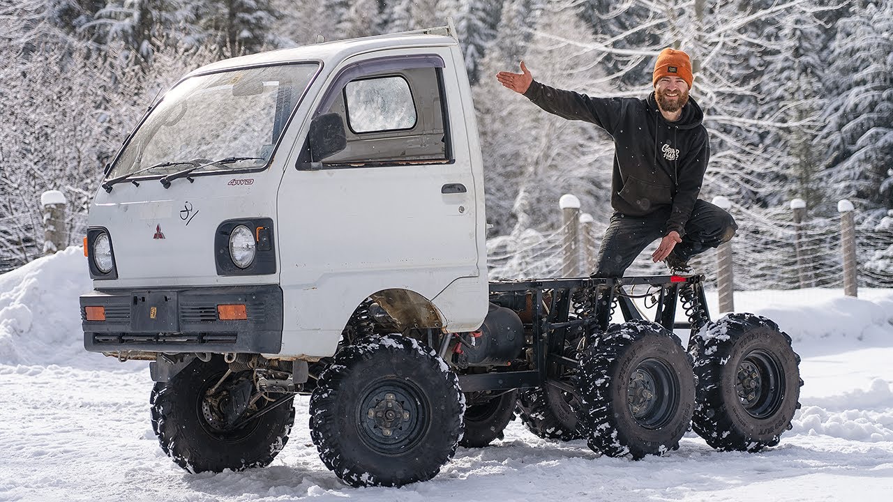 World's first 6x6 mini truck creation