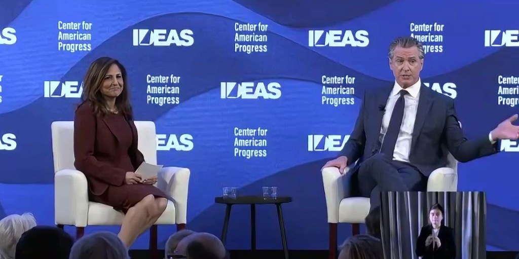 Gavin Newsom pitches AI mass welfare plan while attacking Trump on ...