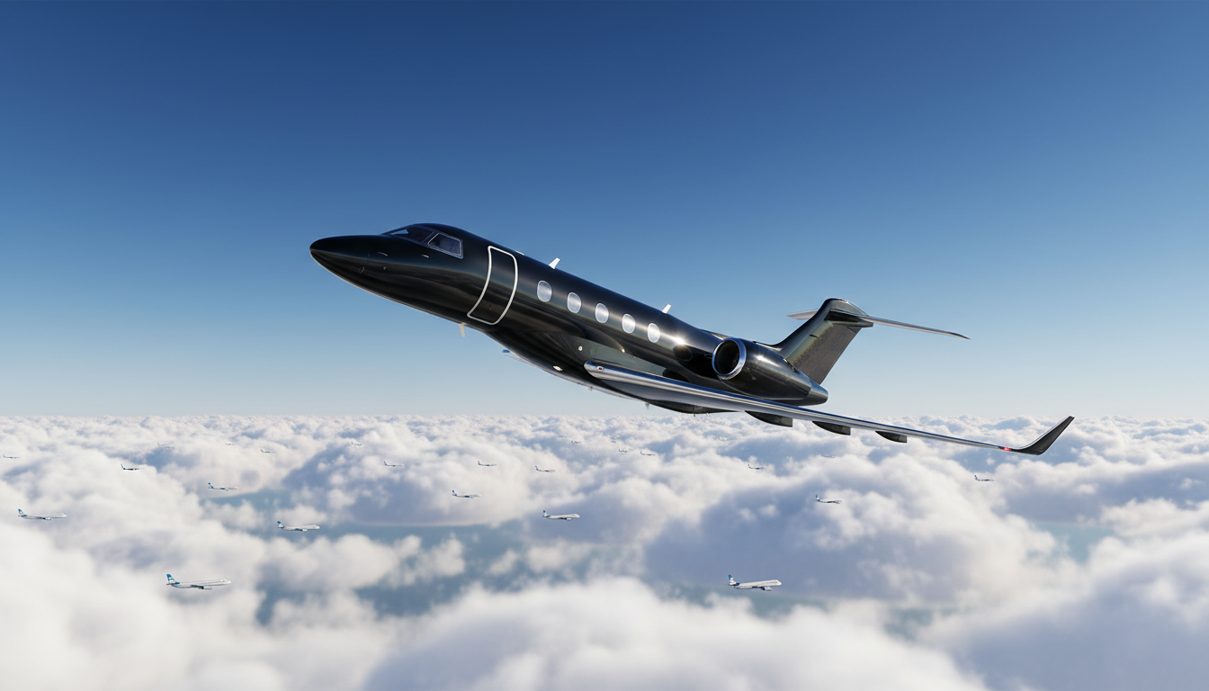 The Earth’s hidden curve: What private jet pilots see at 51,000 feet