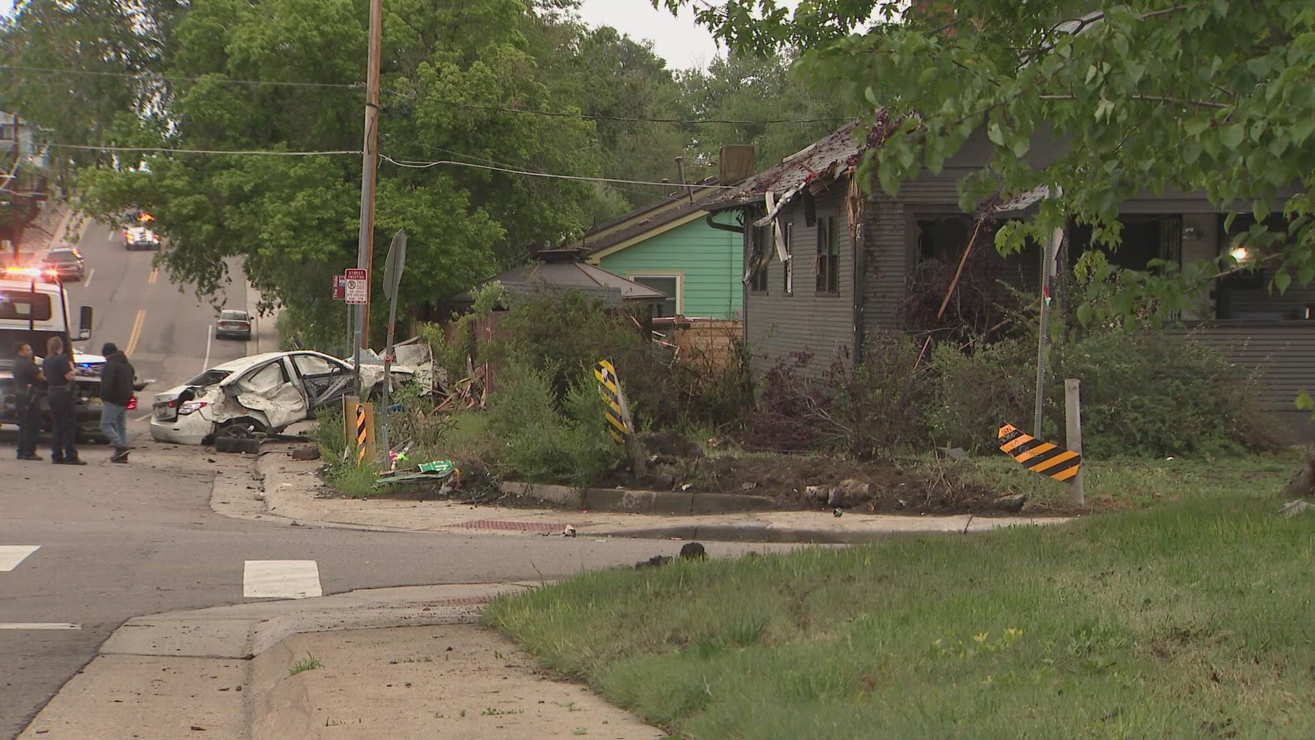 Latest headlines | 2 injured after car hits Denver home
