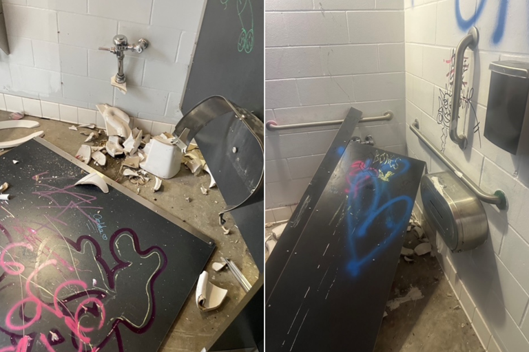 'Extreme' vandalism closes bathrooms at Lauridsen Skatepark