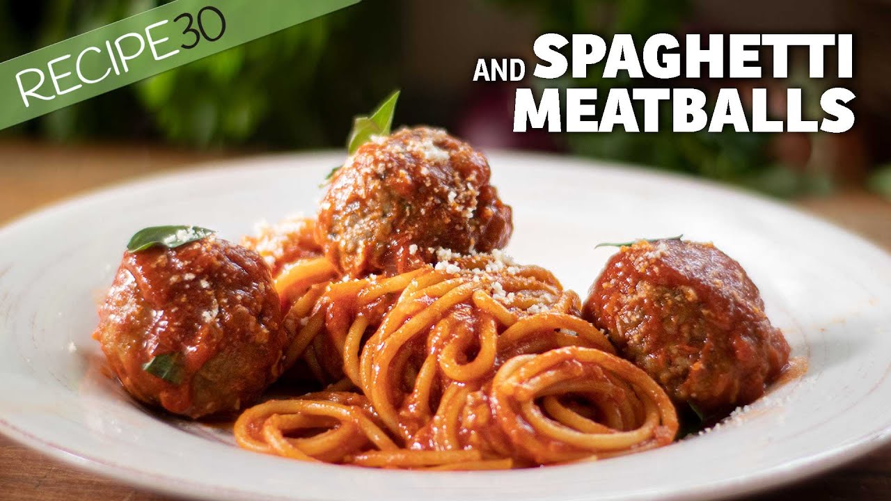 Spaghetti and meatballs recipe unveiled