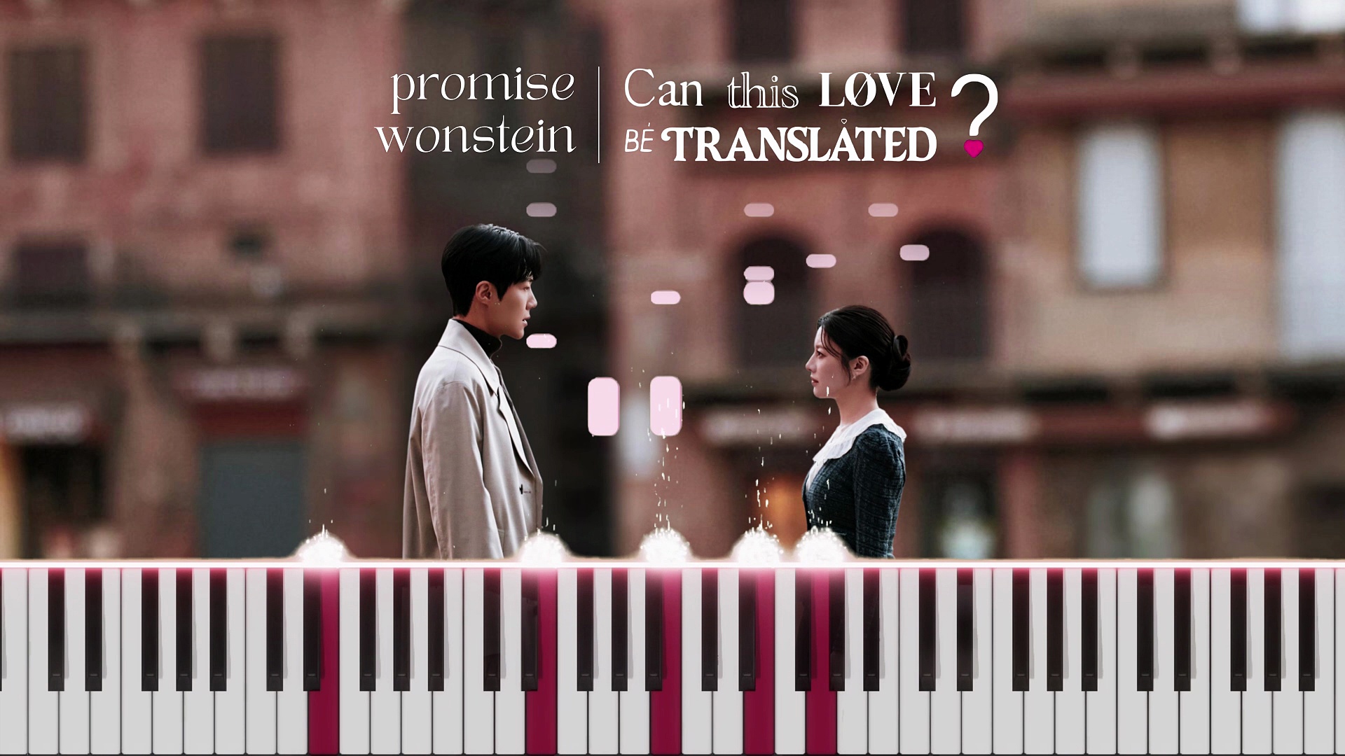 Wonstein - Promise | Piano tutorial by Ray Mak | Can this love be ...