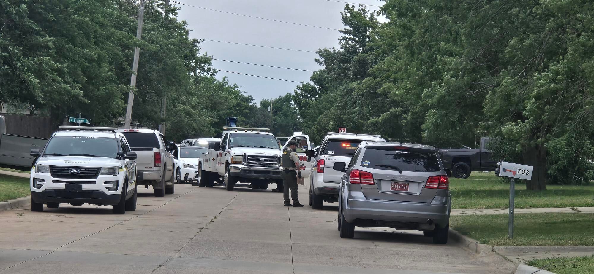 Foot pursuit underway in Sullivan Village neighborhood