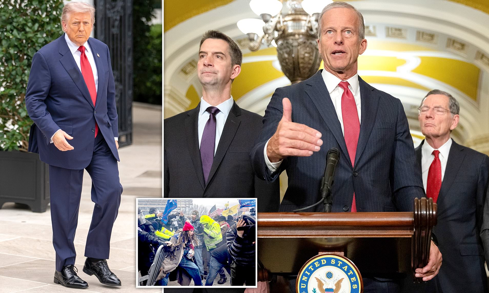 Trump's top Senate Republican turns on president as GOP revolt erupts ...