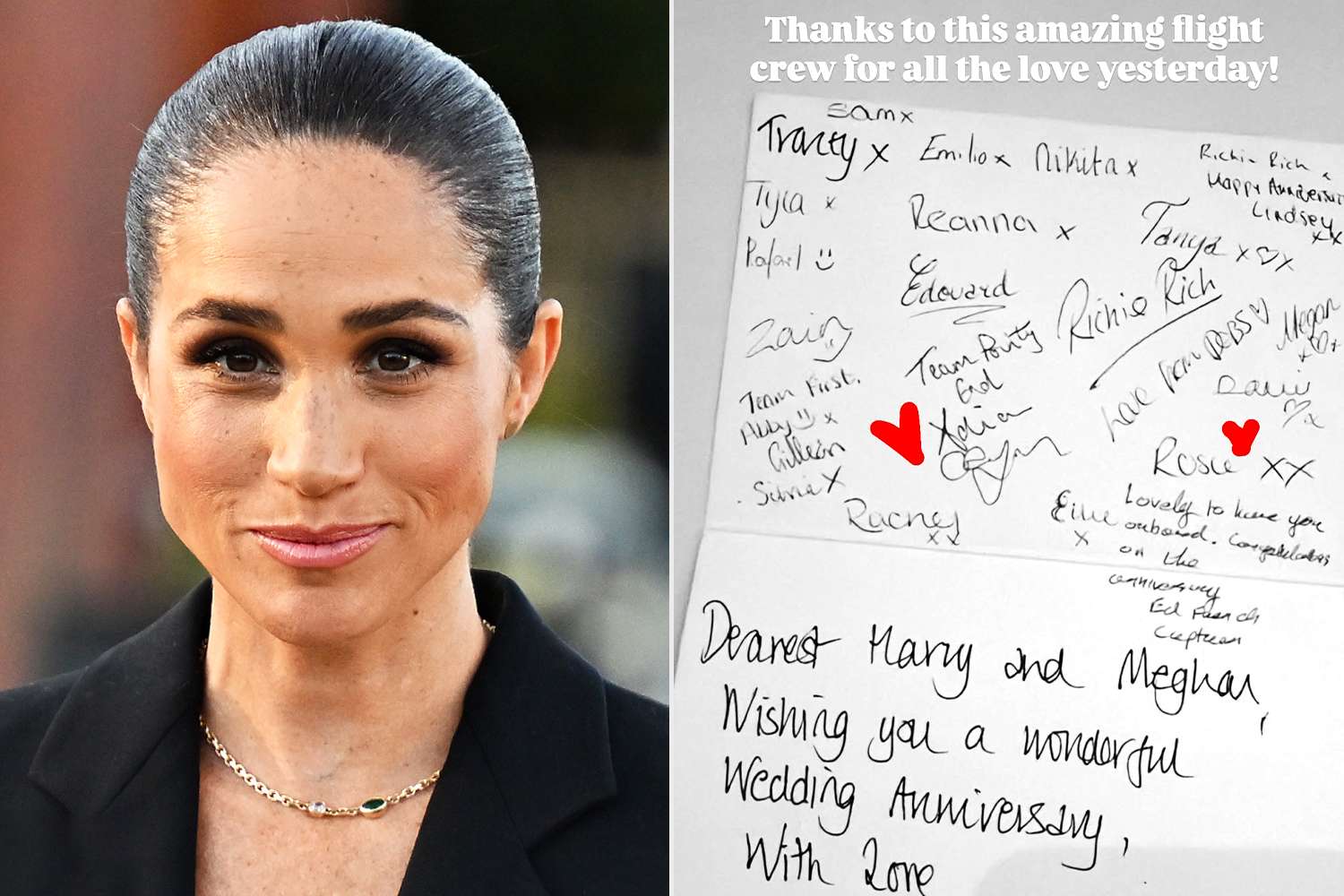 Meghan Markle was 'so touched' by flight crew sharing memories of her ...