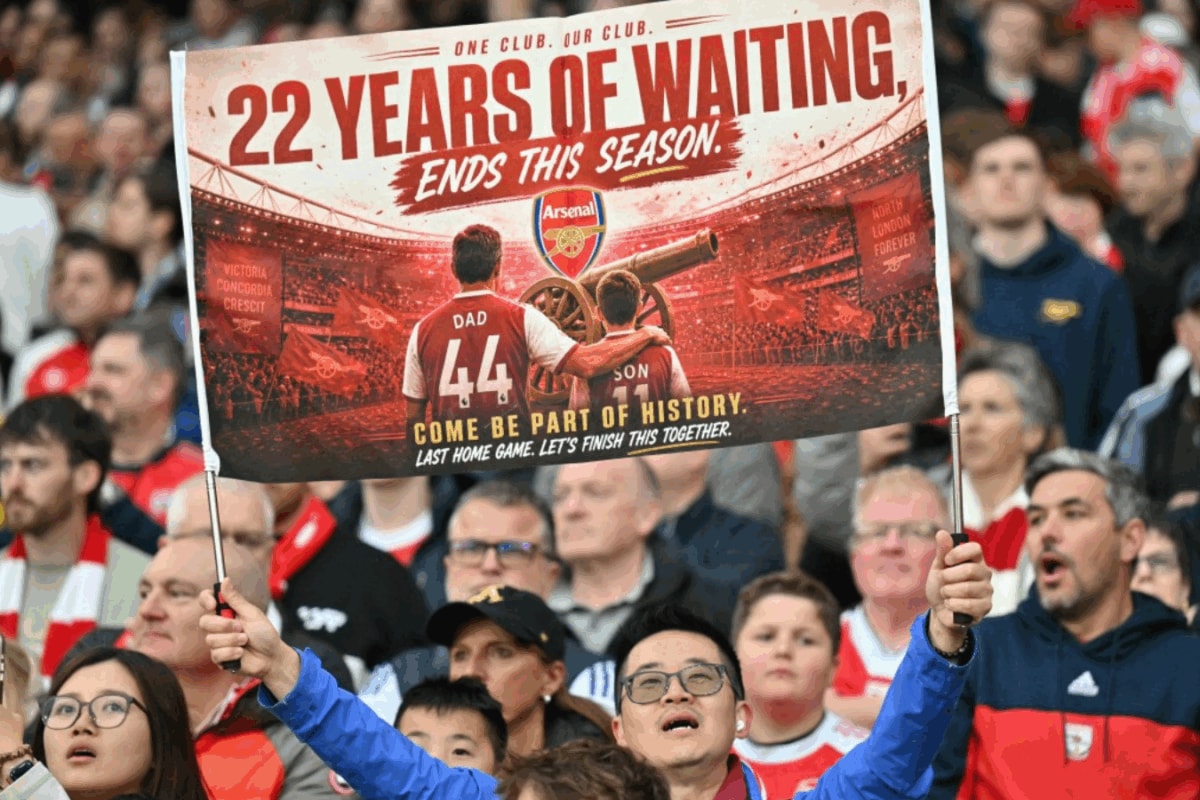 Arsenal win first Premier League title in 22 years as Man City draw ...
