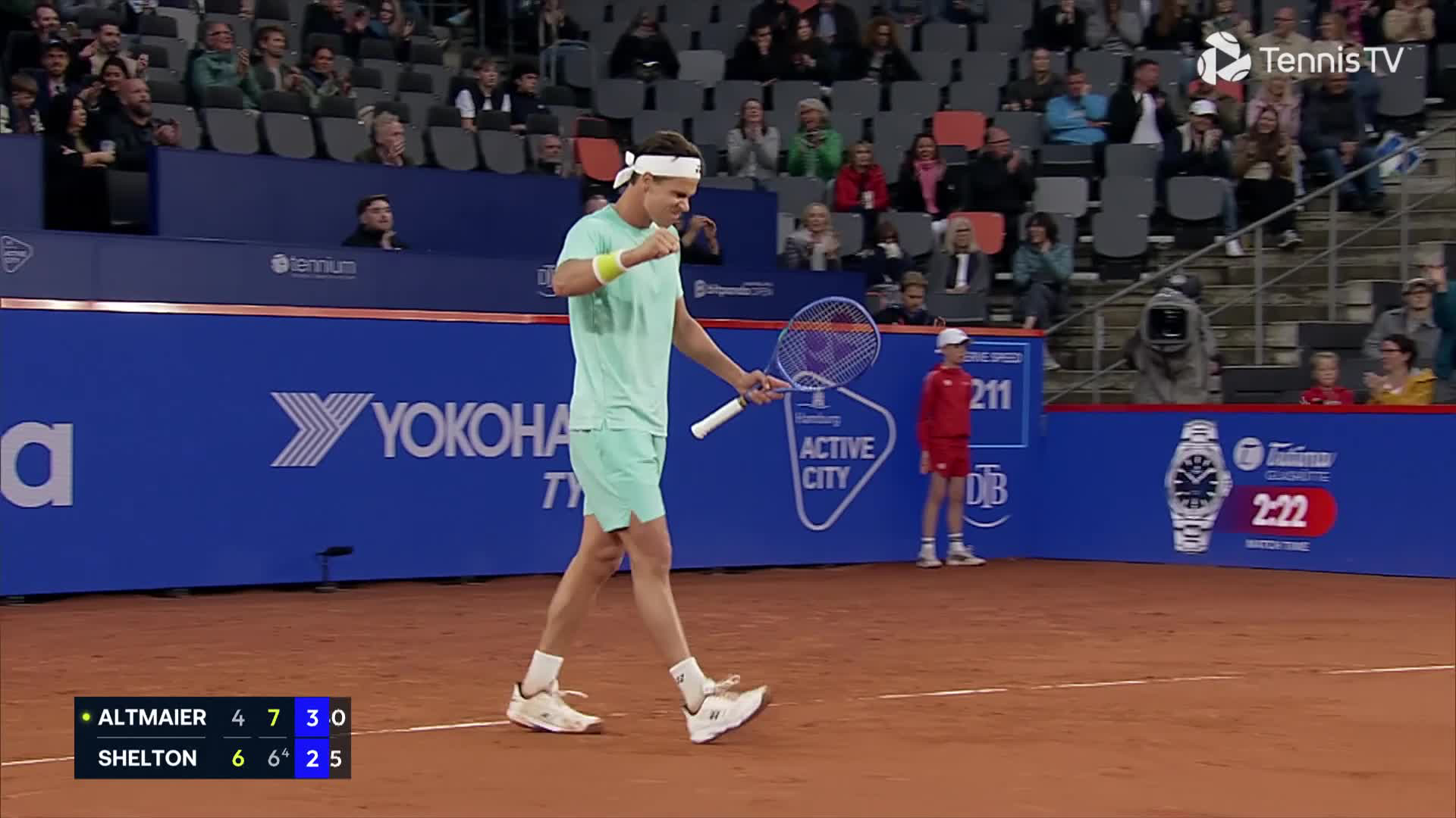 Daniel Altmaier shows his class in Hamburg