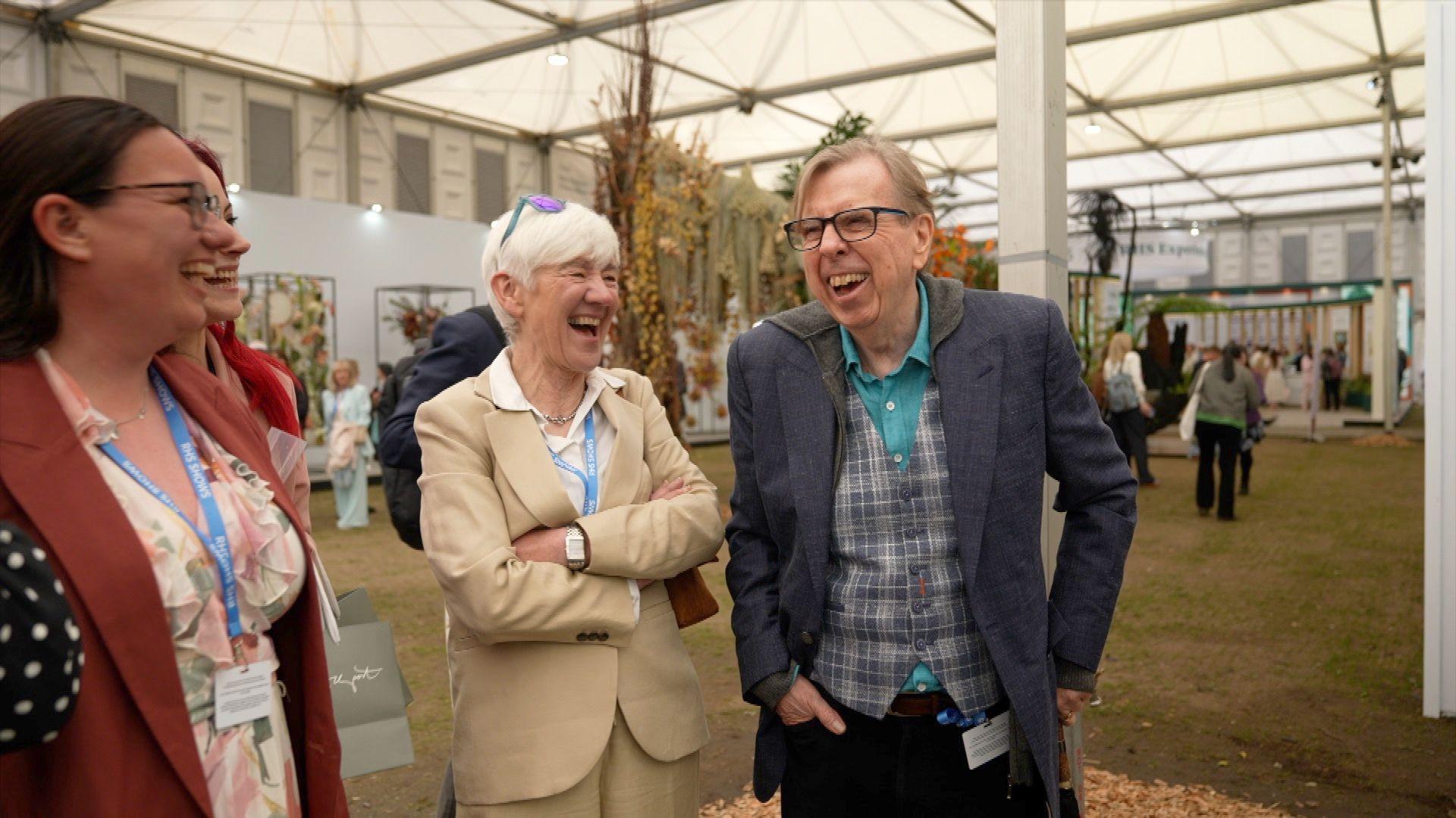 Students' work displayed at Chelsea Flower Show