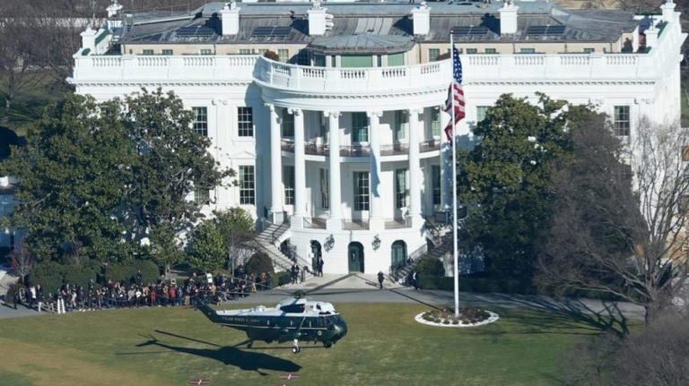 Trump planning to build helipad at White House for new Marine One: Reports