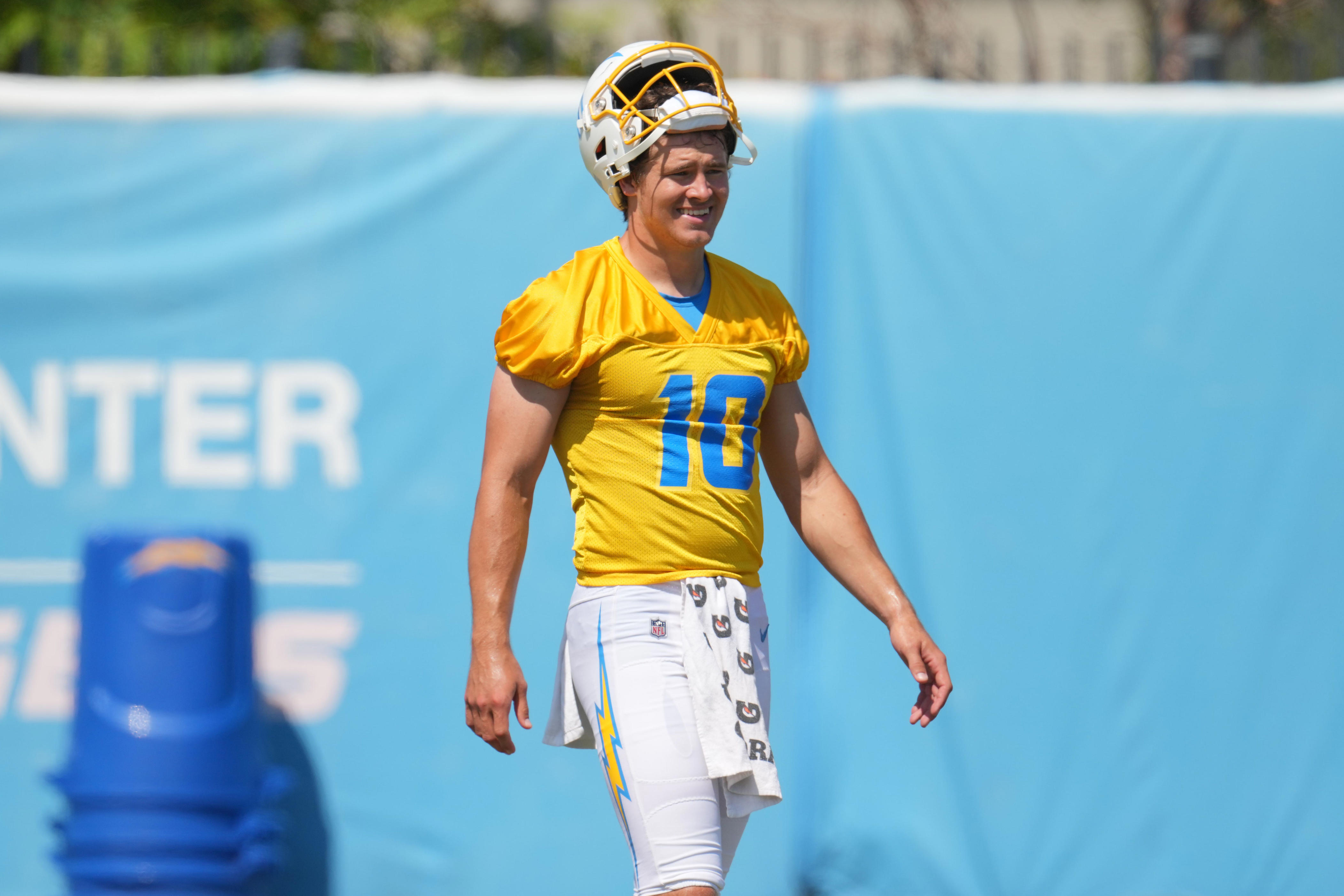 Justin Herbert absent from Chargers’ voluntary offseason workouts