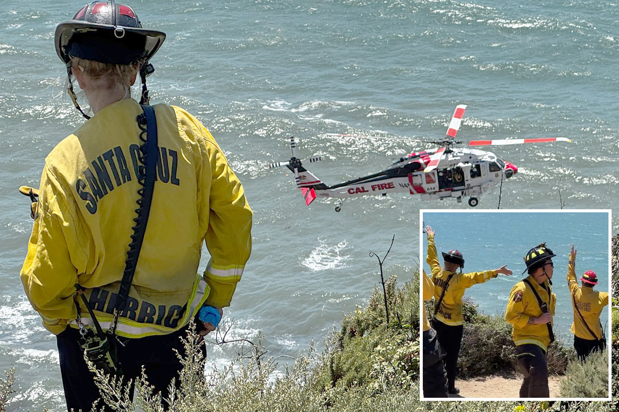 Driver dies after plunging 500 feet off cliff along an iconic ...