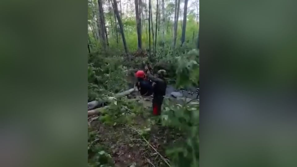 Watch: Injured hiker rescued from remote north Georgia wilderness