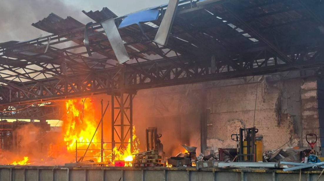Russian drones hit Ukrainian post depot in Kharkiv three times in 24 hours